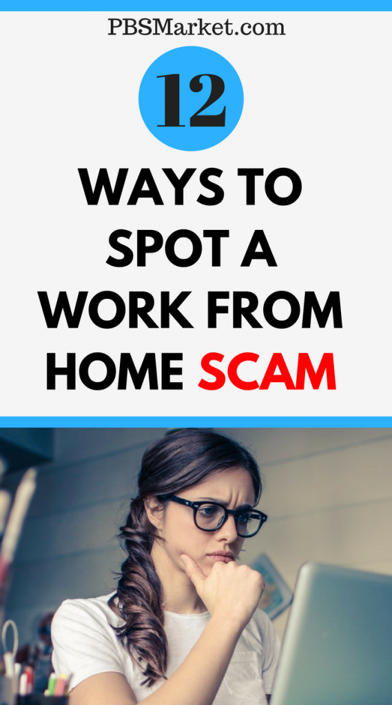 12 Ways to Spot a Work From Home Scam - PBS Market